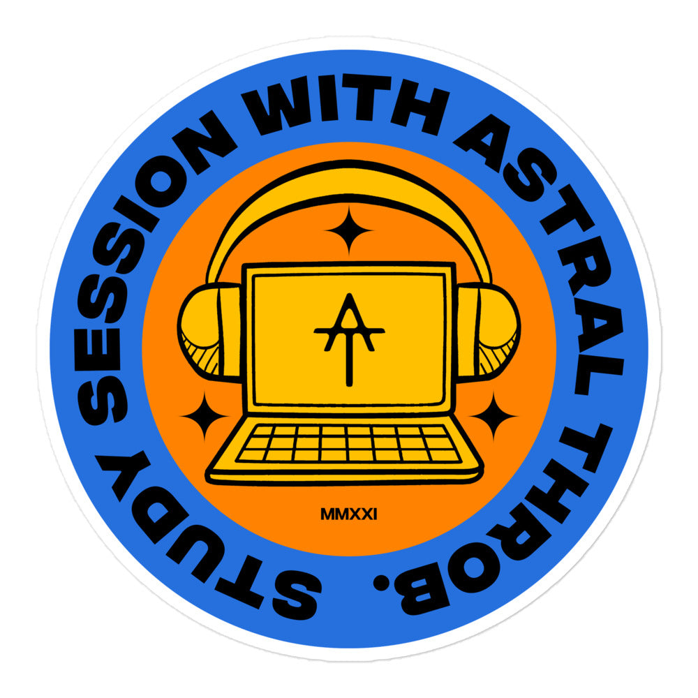 Study (Sticker) – Astral Throb